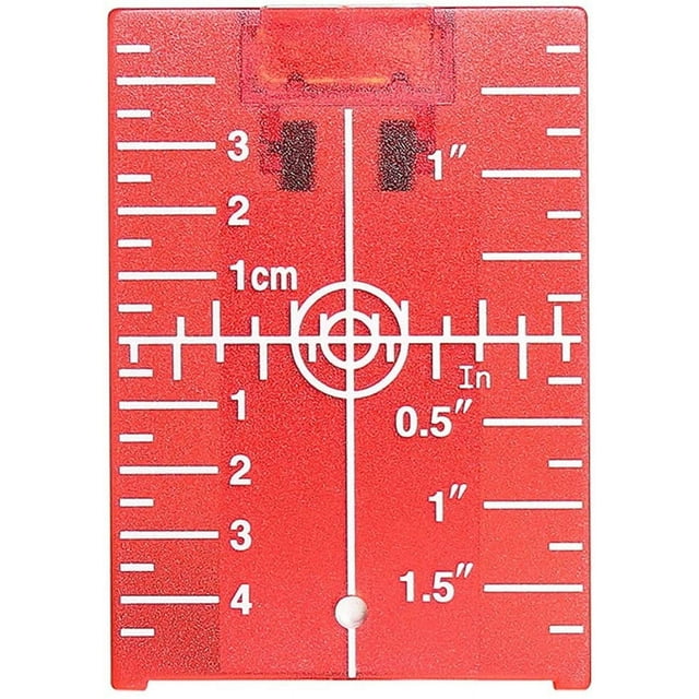 Red Laser Target, Magnetic Laser Target With Reflectors, For Use With ...