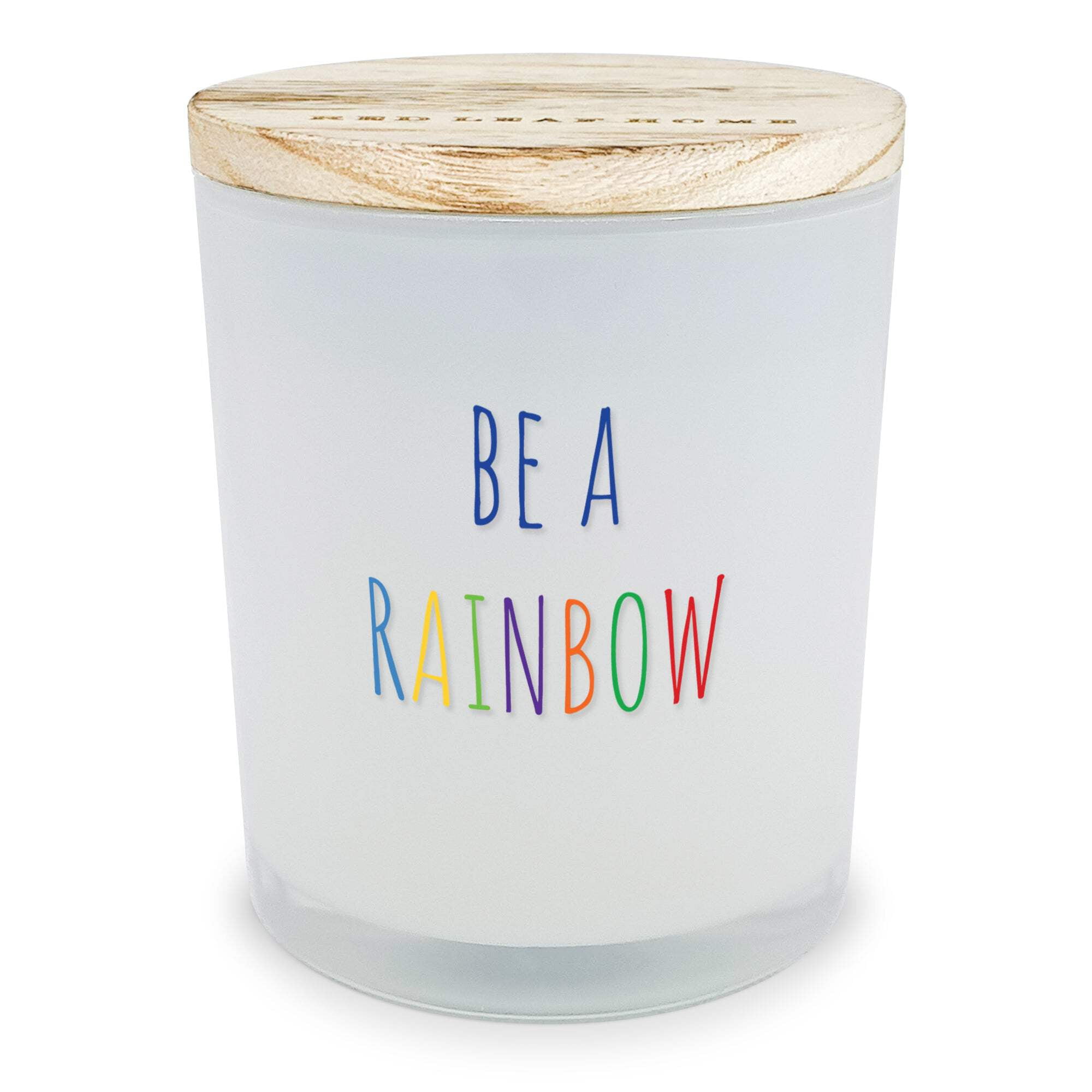 Red Leaf Home, Be A Rainbow, Midnight Citrus - 11oz Candle Jar ...