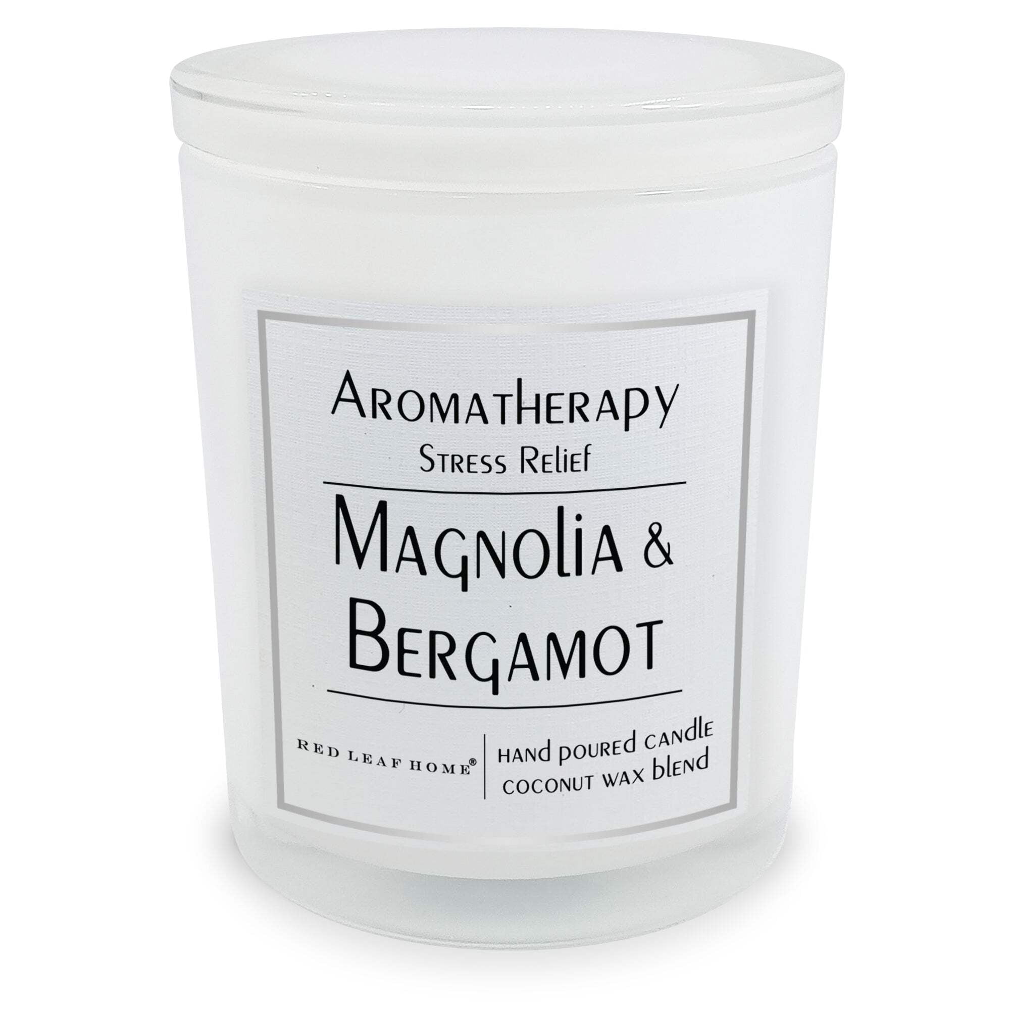 Red Leaf Home, Magnolia and Bergamot - 15.5oz Candle Jar - Walmart.com