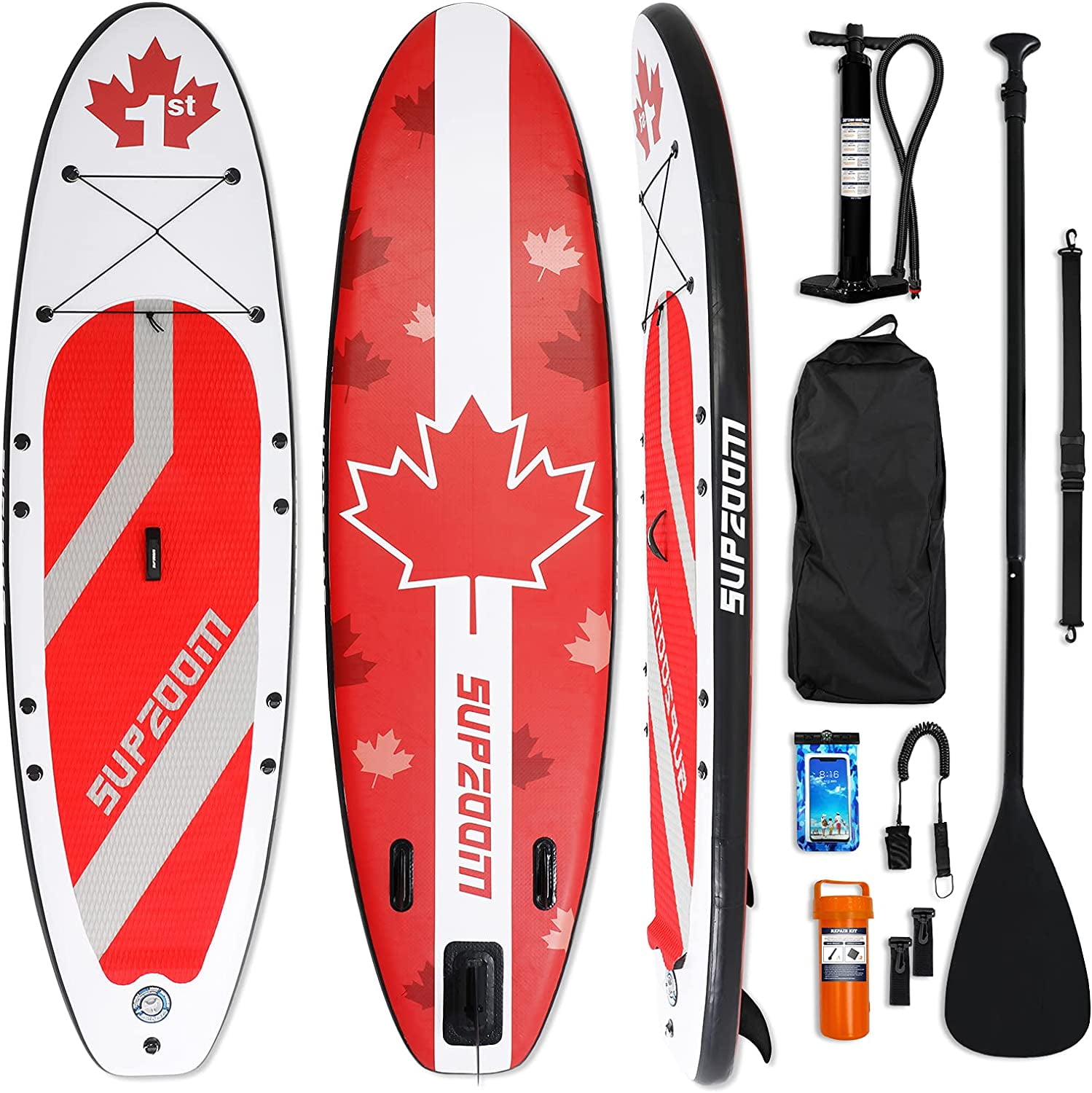 Red Leaf Inflatable 10'632"6" SUP for All Skill Levels Everything ...
