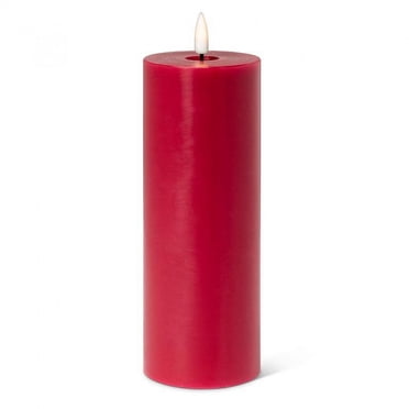 Richland Flameless LED Pillar Candle 3"x6" Ivory Set of 6 - Walmart.com