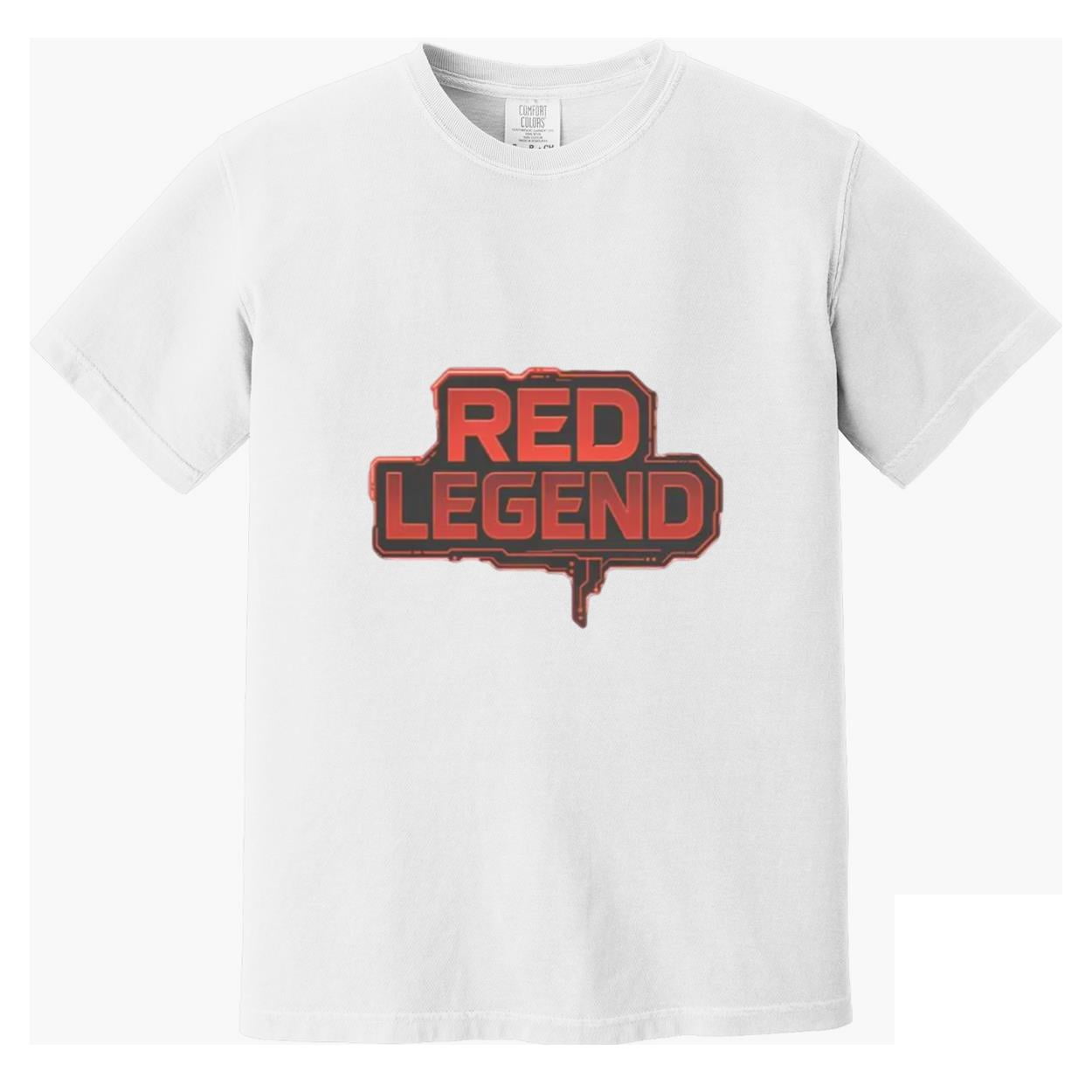 Red Legend Comfort Color T-Shirt, for men & women, up to size 4XL ...