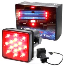 Hitch Mounted Backup Lights for Trucks and Trailers with Bright LEDs