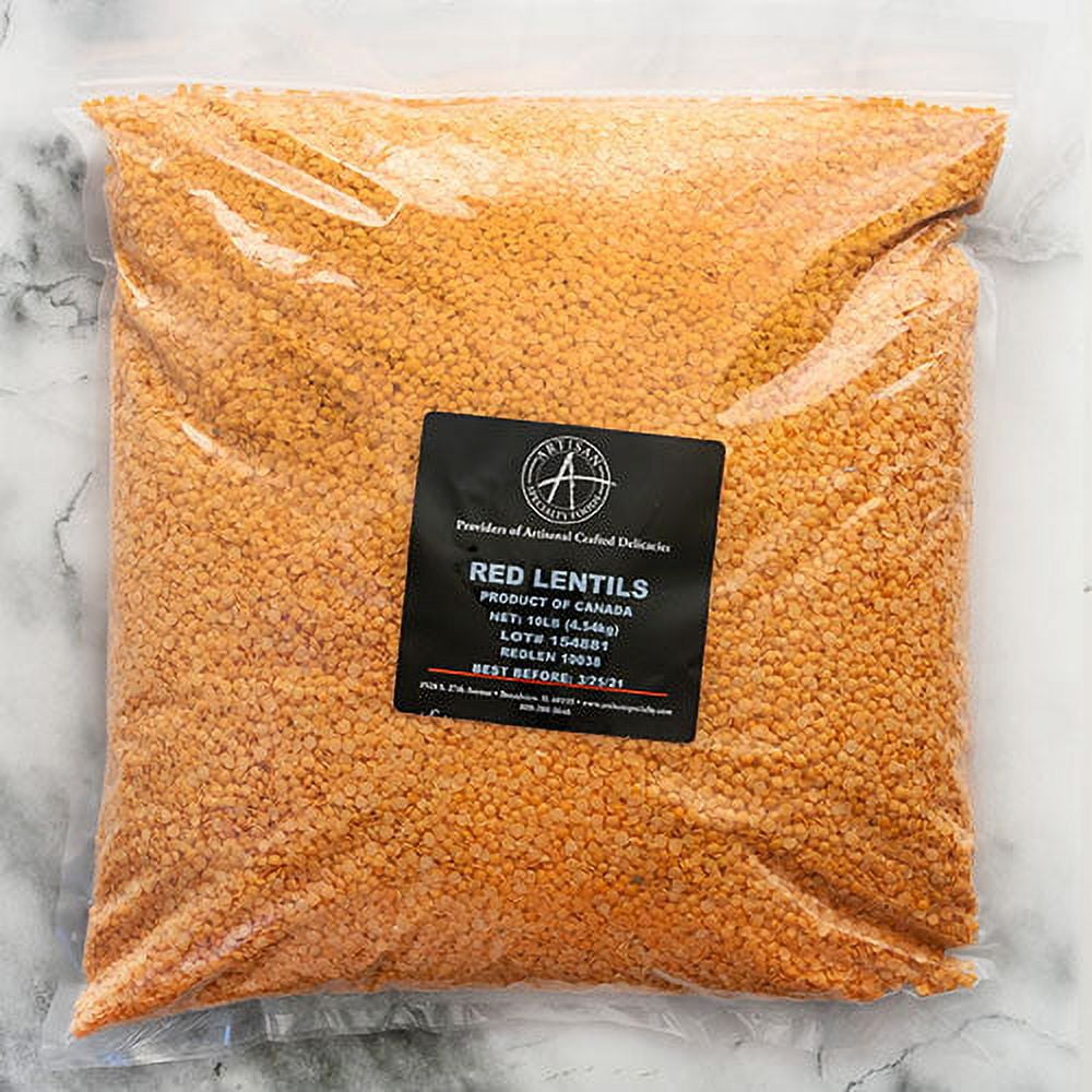 Red Lentils: 10 LB (10 pound) - Walmart.com