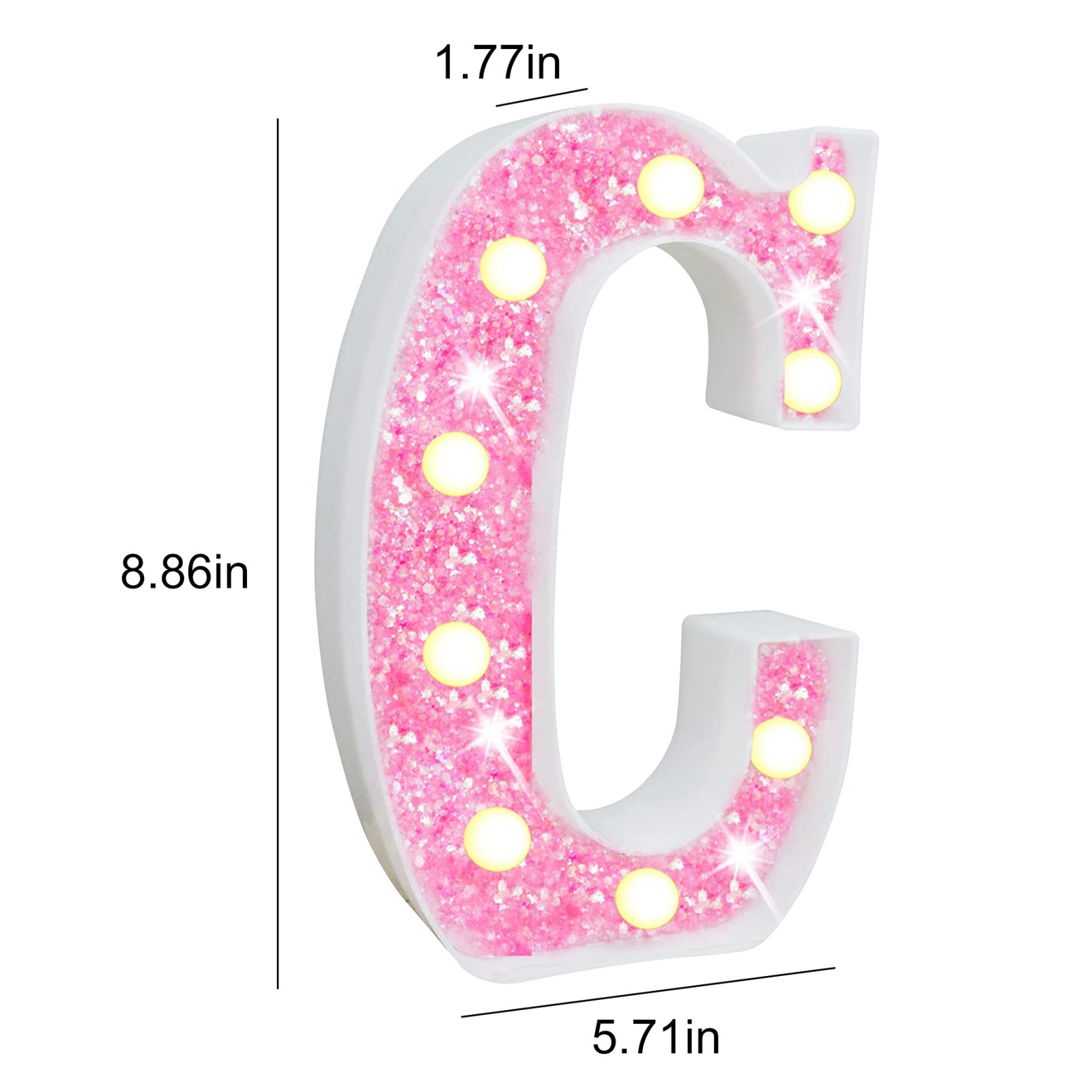 Red Letter Modeling Light, LED Decorative Light, Marriage Proposal ...
