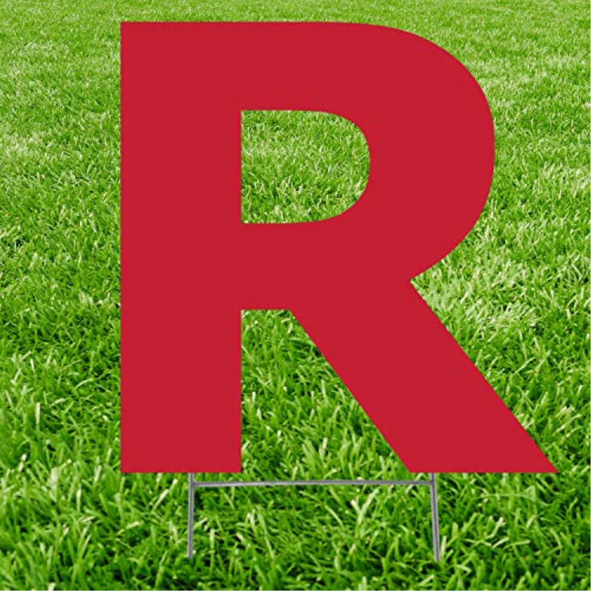 Red Letter R 20 inches tall - Walmart.com