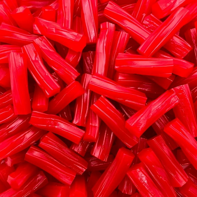 Red Licorice Strawberry Twists Candy, Old-Fashioned Delight with Rich ...