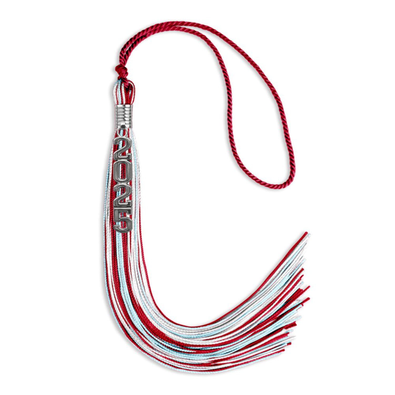 Endea Graduation Red/Light Blue/White Mixed Color Graduation Tassel ...