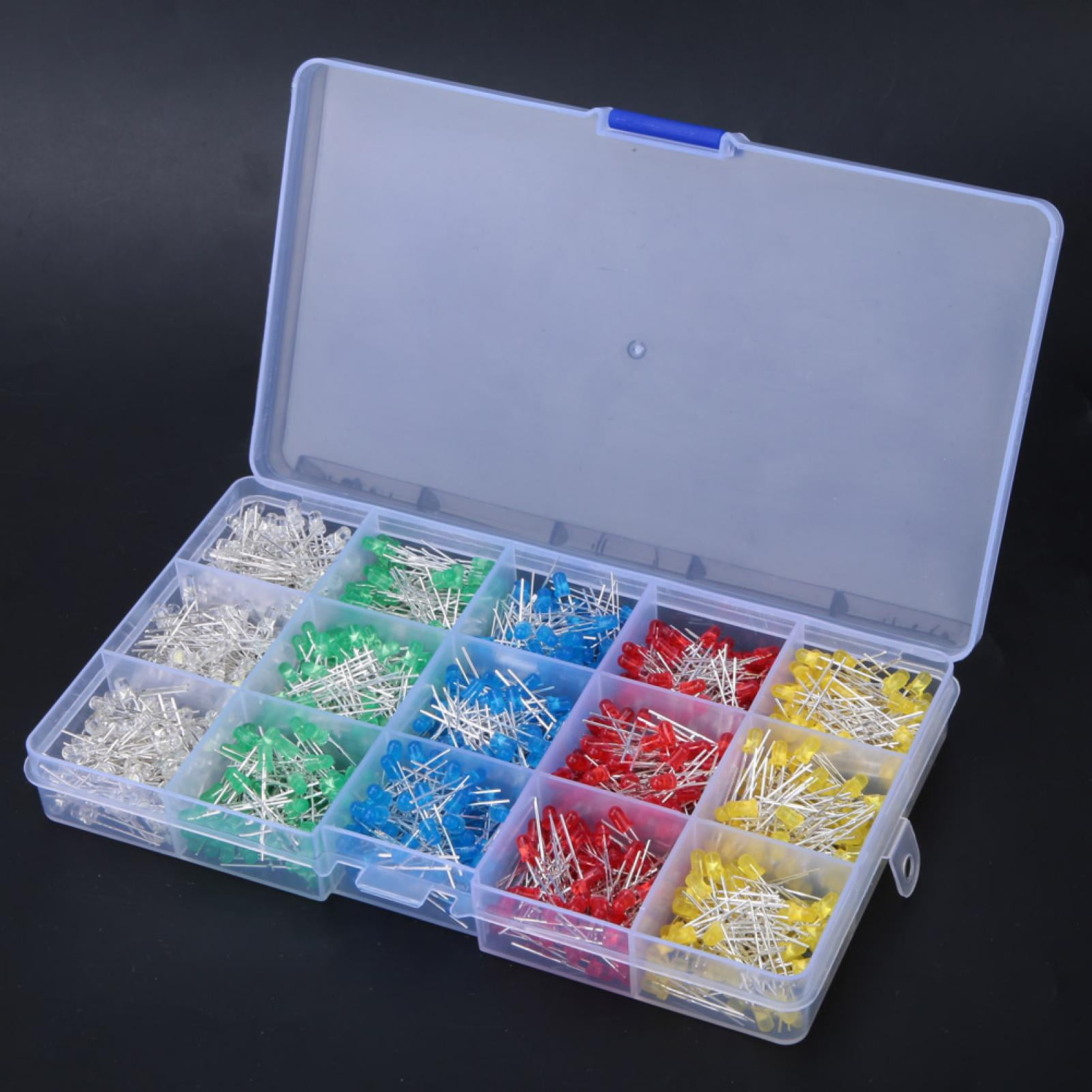 Red Light Emitting Diode,Light Emitting Diode,1000Pcs Assorted Color ...