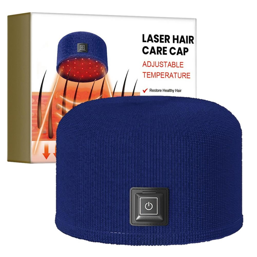 Red Light Hat With 120 Lamp Beads Hair Fast Regrow Care Cap Led Red ...