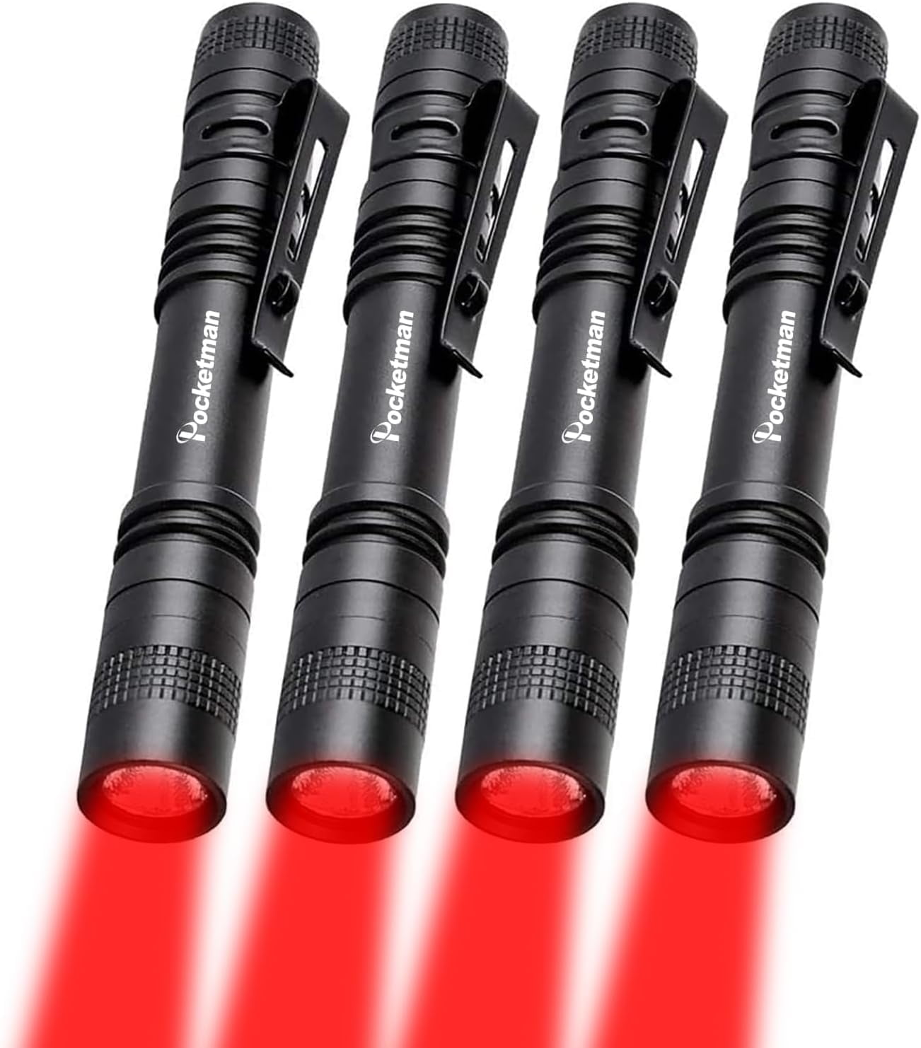 Red Light LED Flashlight Mini Red LED Flashlight 13cm Small Flashlight ...