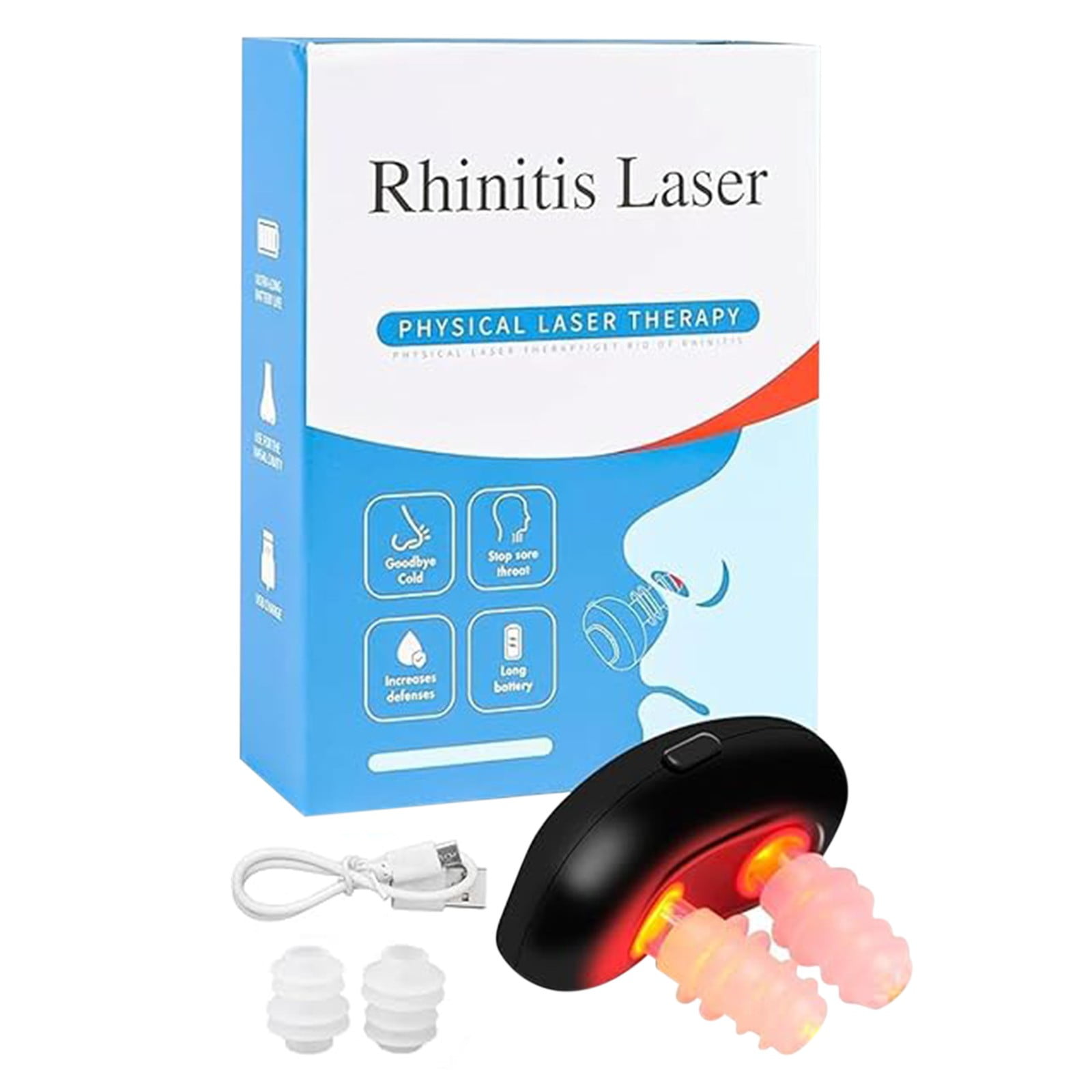 Red Light Nasal Therapy Device | No More Colds Red Light Therapy for ...