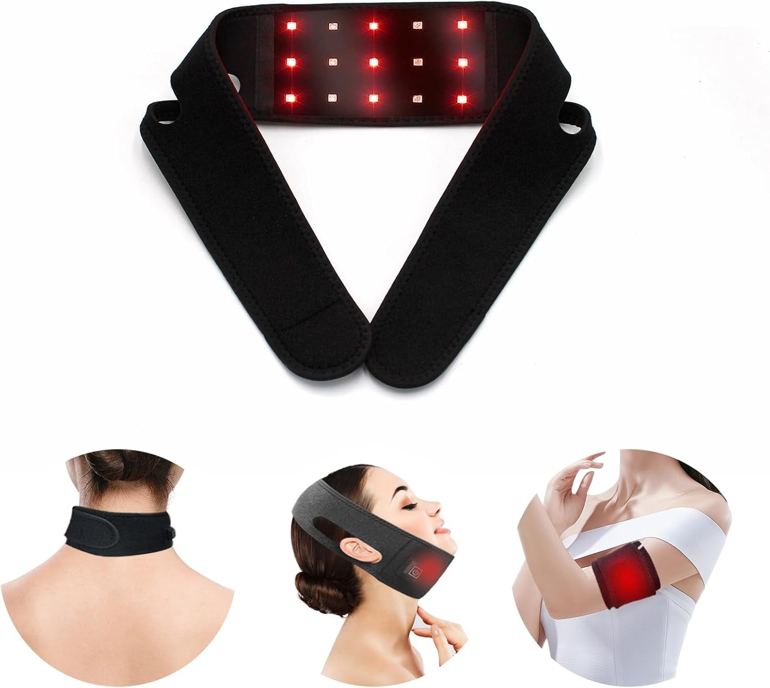 Red Light, for Neck Belt. Timable Red Light Device. Wearable 660nm Red ...