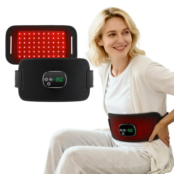 Red Light Pad with 5000mAh Battery, Cordless LED Light Wrap for Back ...