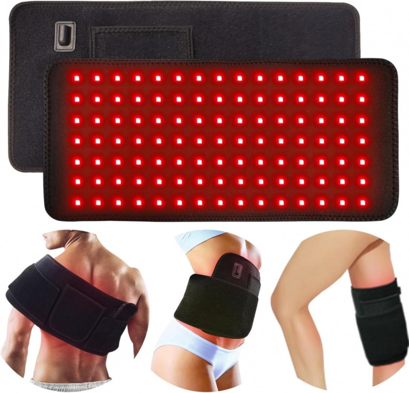 Red Light Therapy Belt for Body 15.9"x7.9" Infrared Light Therapy Mat ...