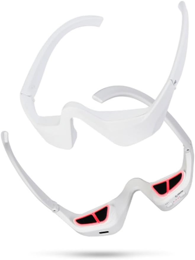 Red Light Therapy Eyeglass with Microcurrent, Eye Red Light Therapy ...