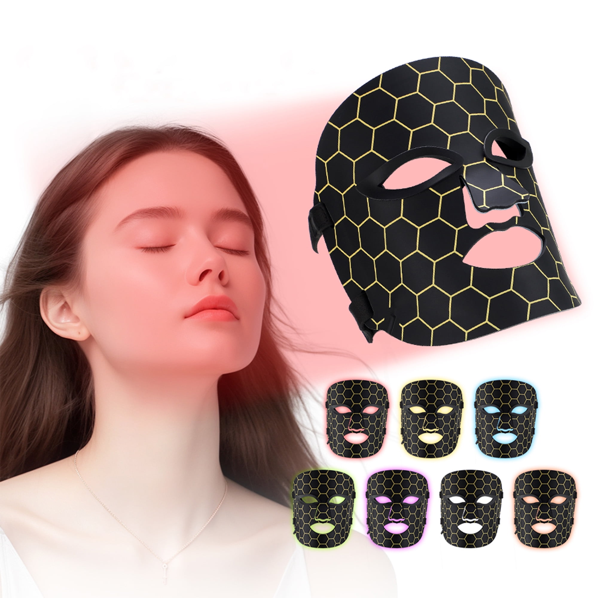 Red Light Therapy for Face, LED Face Mask Light Therapy, Red Light ...