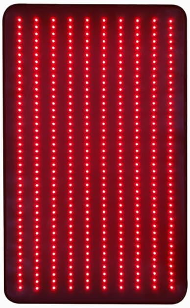 Red Light Therapy Mat, 23x38 inches, 400 LEDs, 3 Light Modes with Timer ...