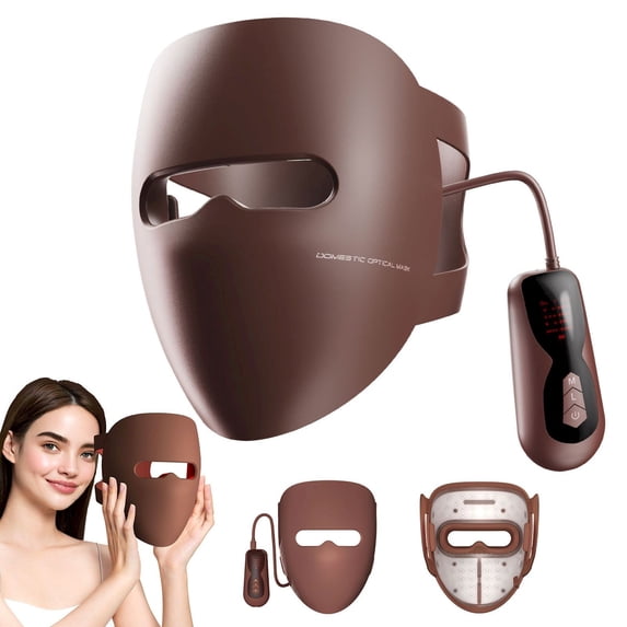 Red Light Therapy for Face Mask with 4 Wavelengths, Focused Light ...