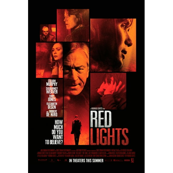 Red Lights Movie Poster Metal Sign 8Inx 12In Print On Metal 8x12 Square ...