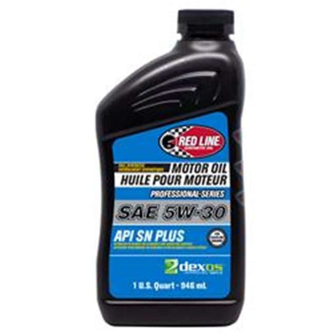 Red Line 12204 1 qt. Professional Series 5W30 Motor Oil, 1 Quart ...