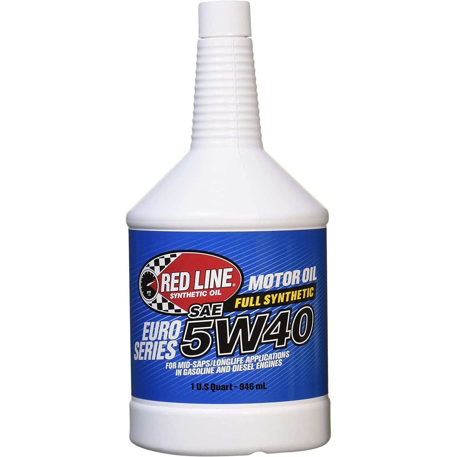 Red Line 12404 Euro-Series 5W40 Oil, 1 Quart, 1 Pack - Walmart.com