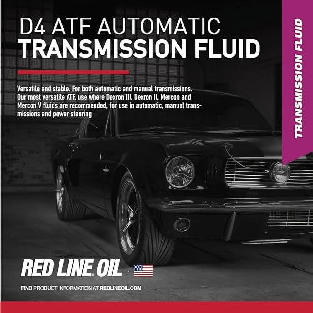 Red Line 30504 D4 Synthetic Automatic Transmission Fluid (ATF) - 1 ...