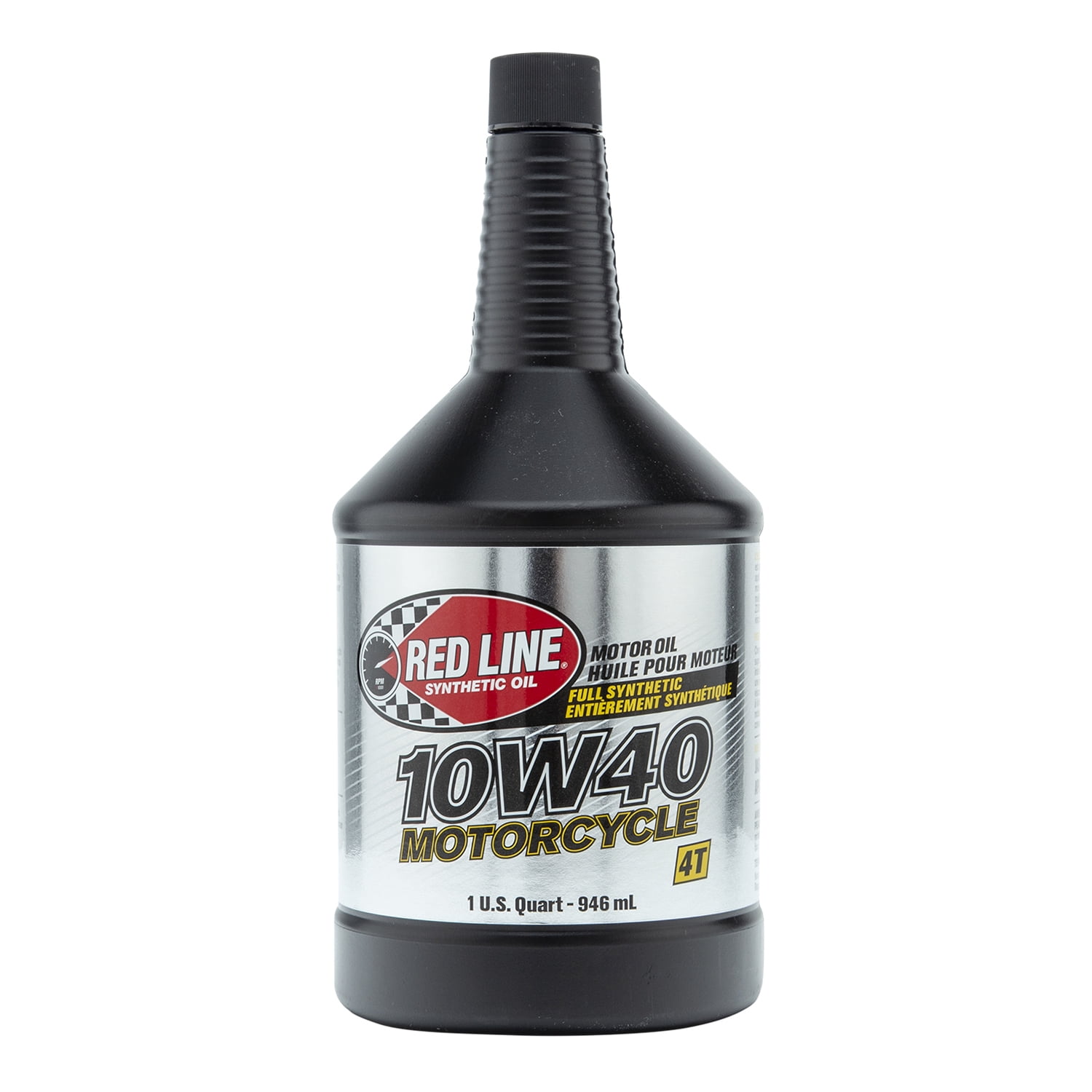 Red Line 42404 10W40 Synthetic Motorcycle Motor Oil - 1 Quart - Walmart.com