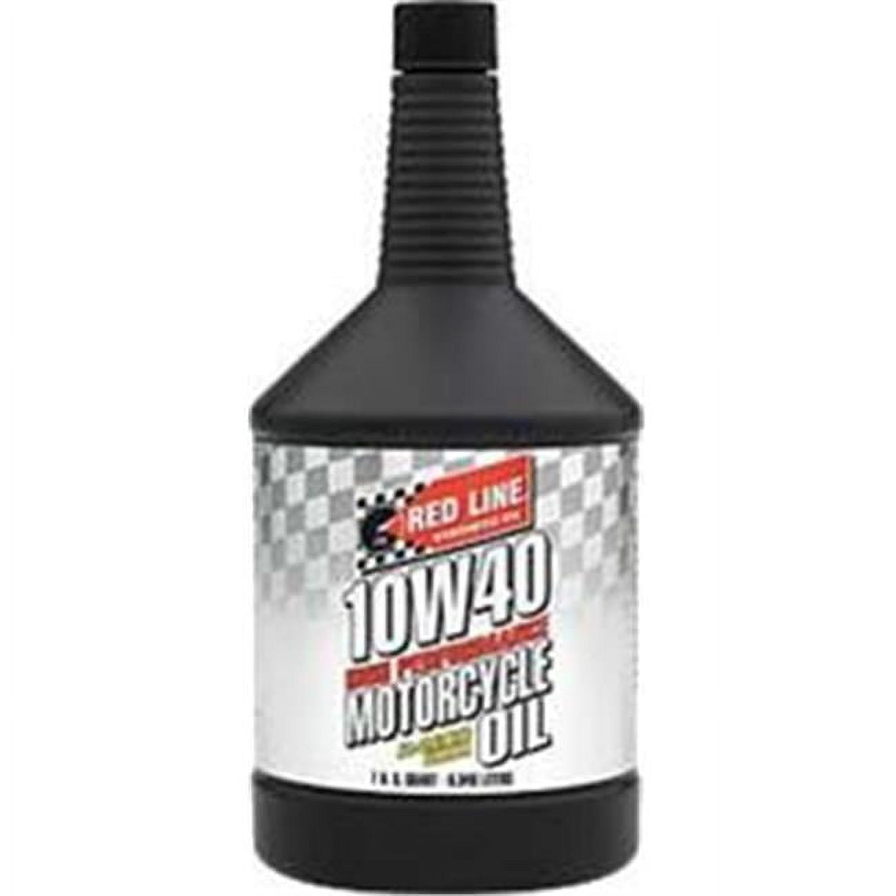 Red Line 42404 4-Stroke Motorcycle Oil - 1 Quart Bottle - Walmart.com