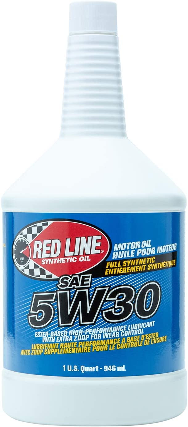 Red Line 5W30 Full Synthetic Motor Oil, 1 Quart (Pack of 6) - Walmart ...