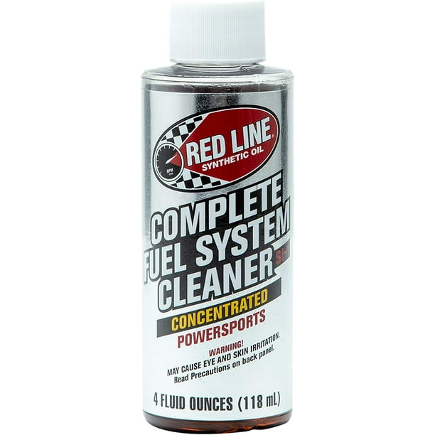 Red Line 60102 Complete Fuel System Cleaner - Powersportrs, 4 Ounce, 6 ...