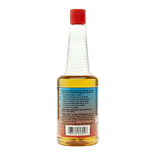 Red Line 60302 Fuel System Water Remover And Antifreeze - 12 Ounce (12 ...