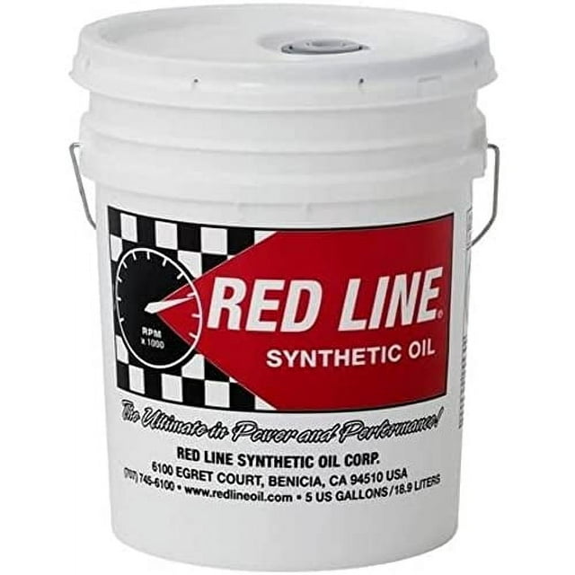 Red Line Synthetic Oil 75W-90 Gear Oil Bucket, 5 Gallon - Walmart.com
