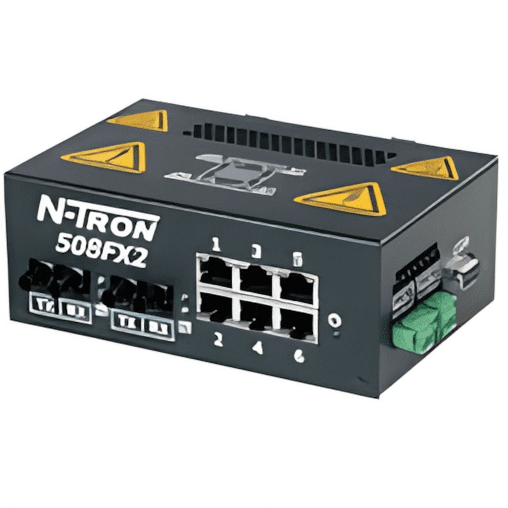 Red Lion Controls 508FXE2-A-SC-15, N-Tron 8 port (6 10/100BaseTX, 2 ...