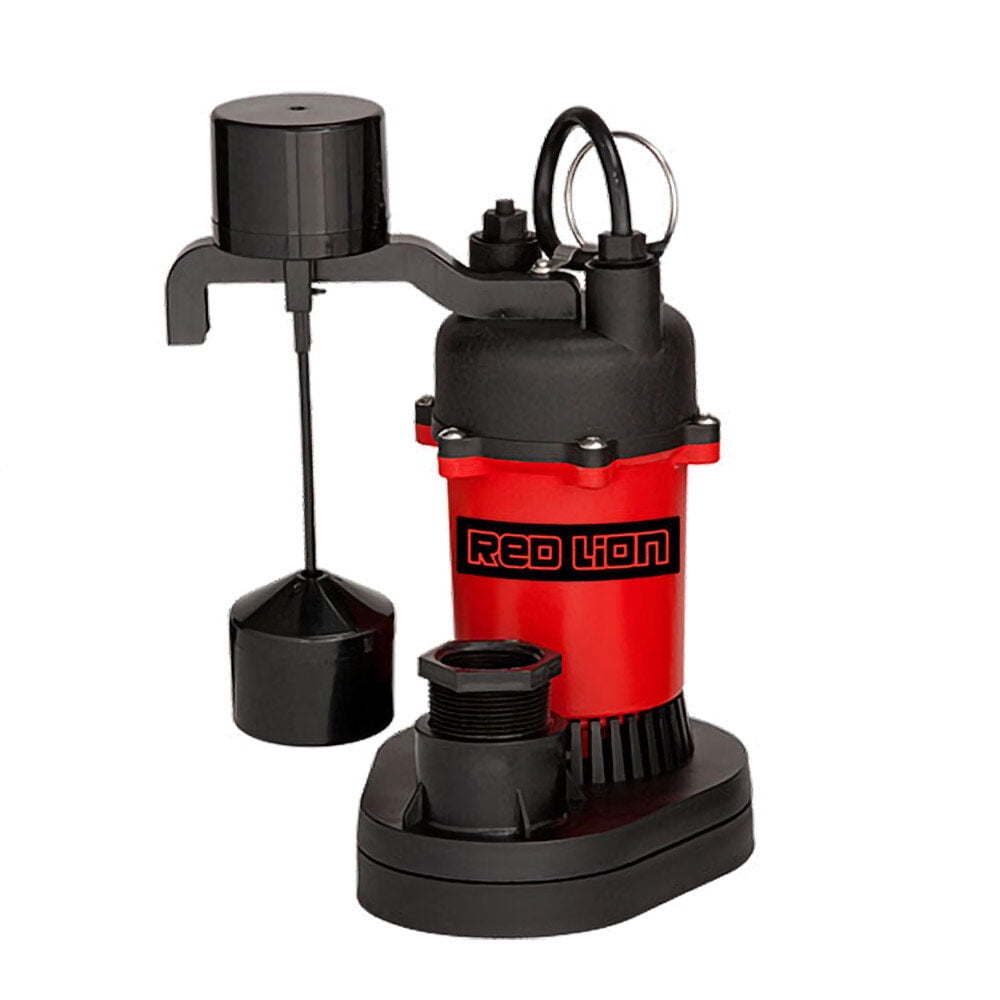 Red Lion Sump Pump with Vertical Float, RL-SP50V, 4300 gph - Walmart.com