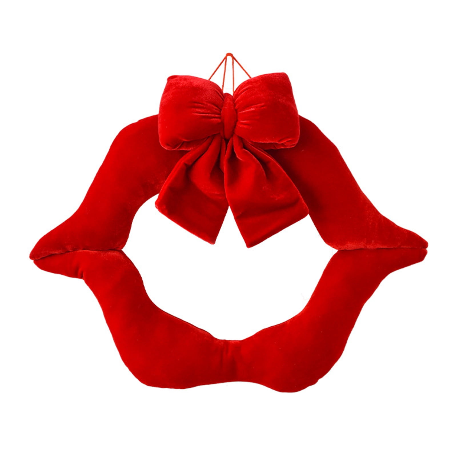 Red Lip Ribbon Couple Party Accent Décor for Tabletop Display and ...