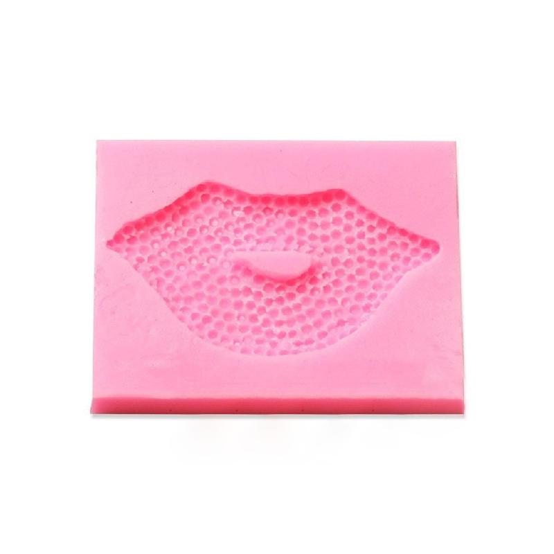Red Lip Silicone Mold Chocolate Candy Mold for Diy Dessert Ice Block ...