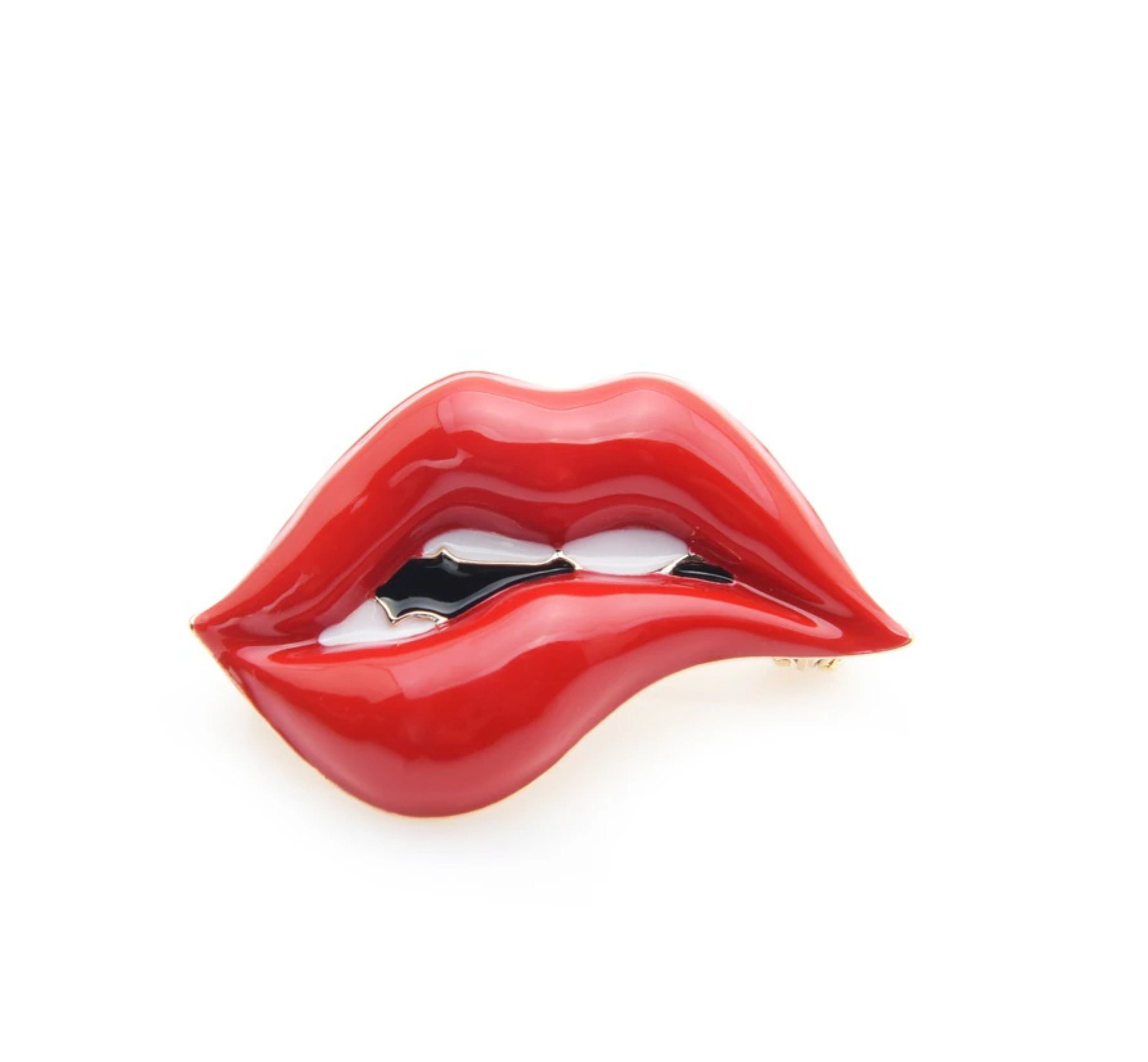 Red Lips Brooch - Walmart.com