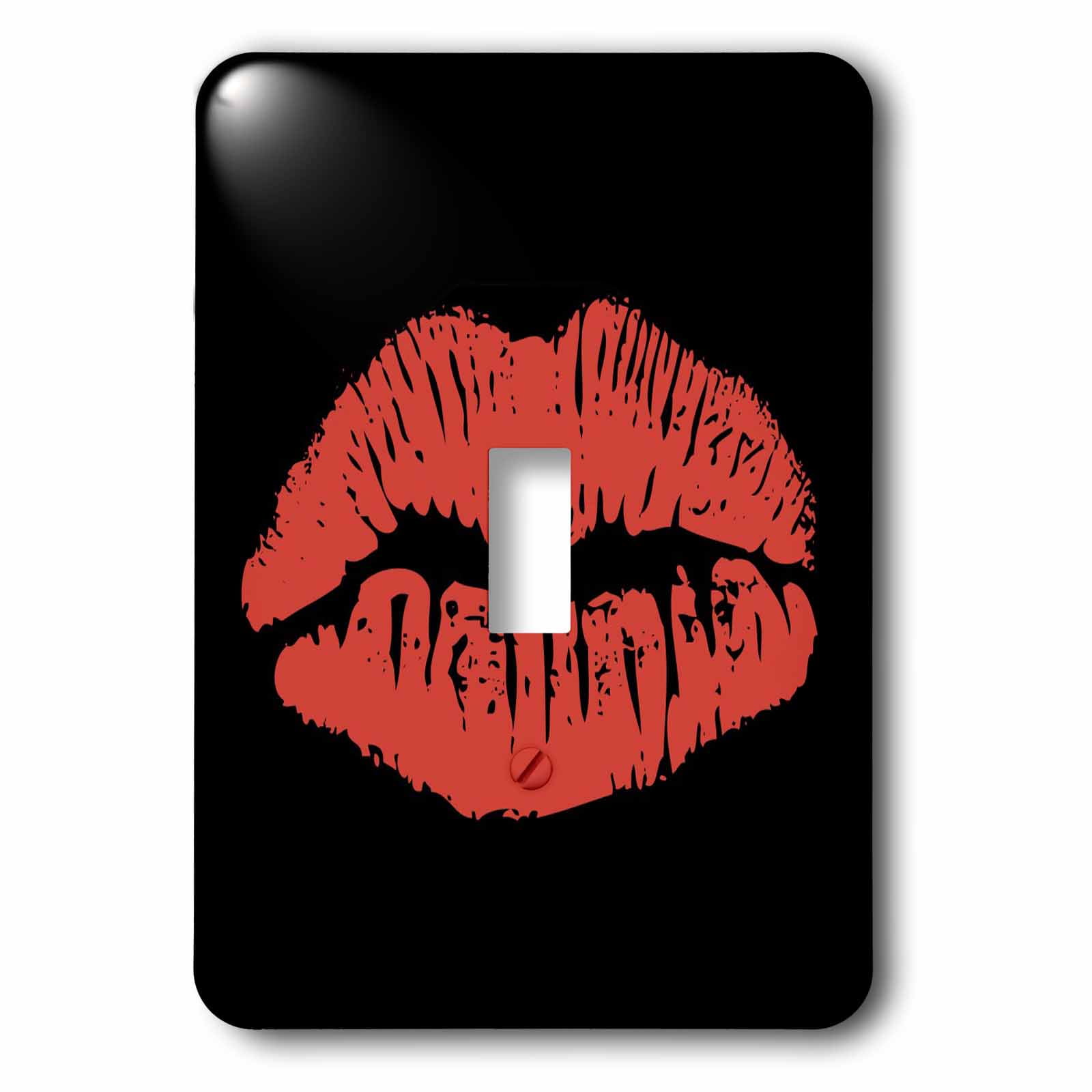 3dRose, Red Lips Picture, single toggle switch - Walmart.com