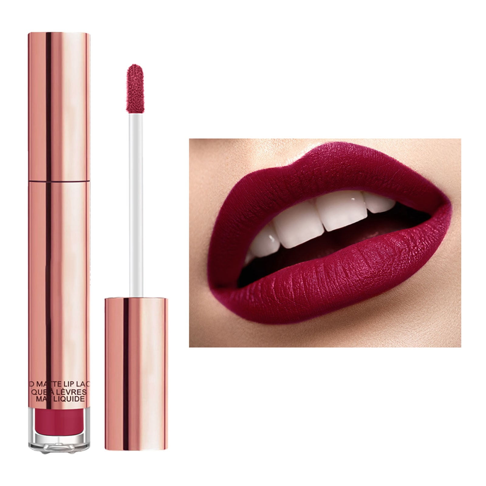 Red Lipstick Soft Moisturizing Lip Gloss Long Lasting Liquid Wet And