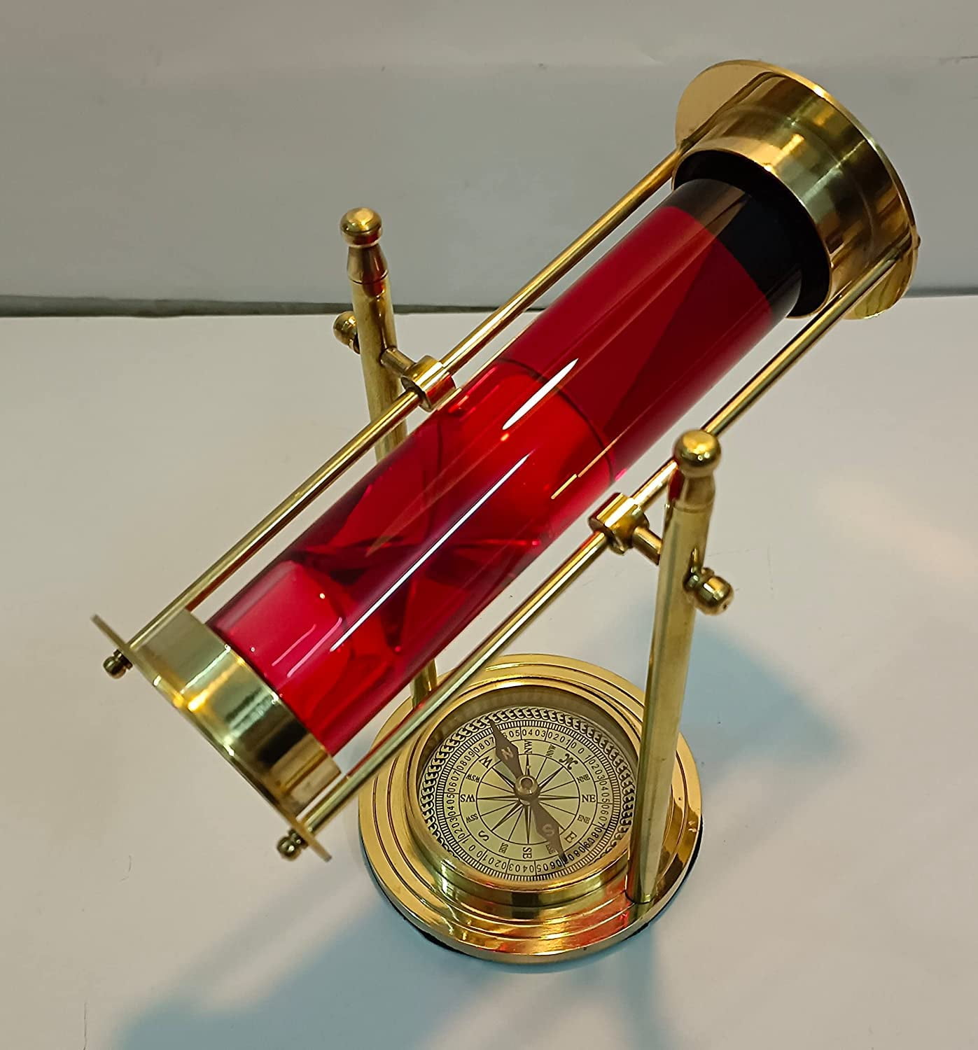 Red Liquid Water Sand Timer Ship Maritime Hourglass Useful for Kitchen ...