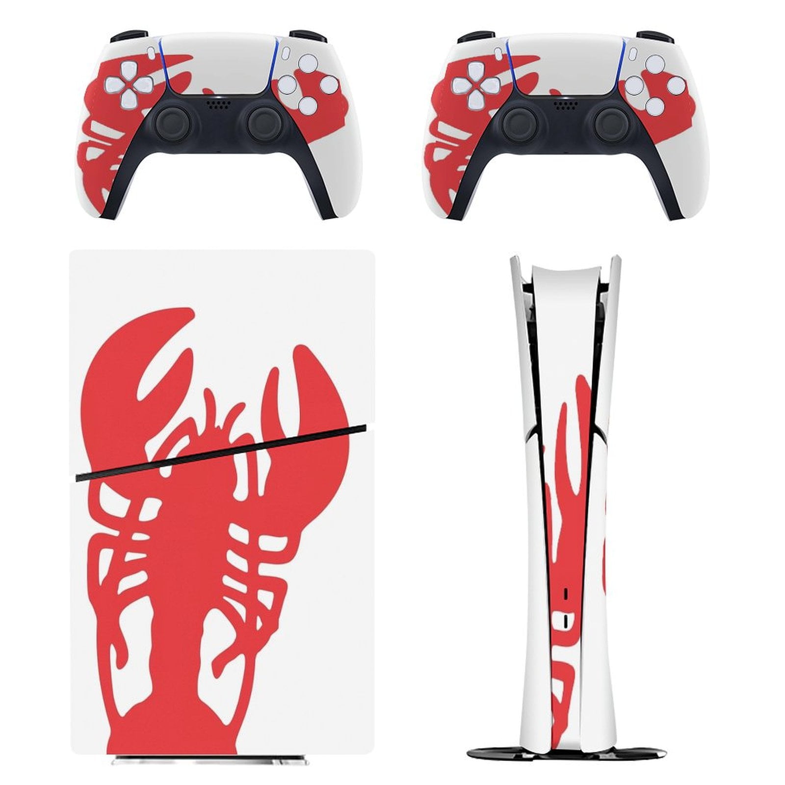 Red Lobster Flare PS5/PS5 Pro/PS5 Slim Digital Disc Skin Sticker For ...