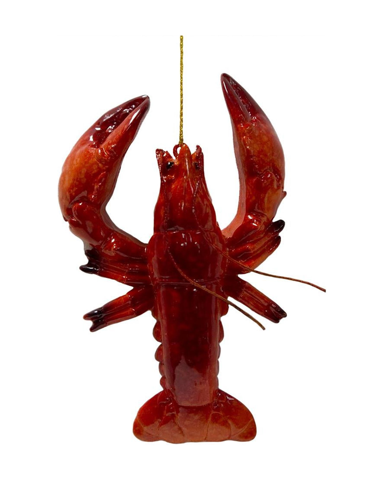 Red Lobster Holiday Christmas Tree Ornament, Lobster, Size: One Size ...