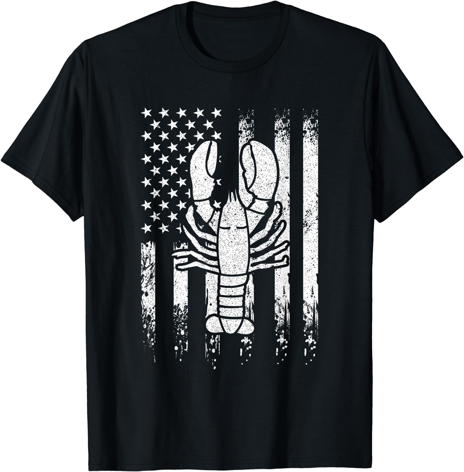 Red Lobster Seafood - America US Flag Funny Lobster T-Shirt - Walmart.com