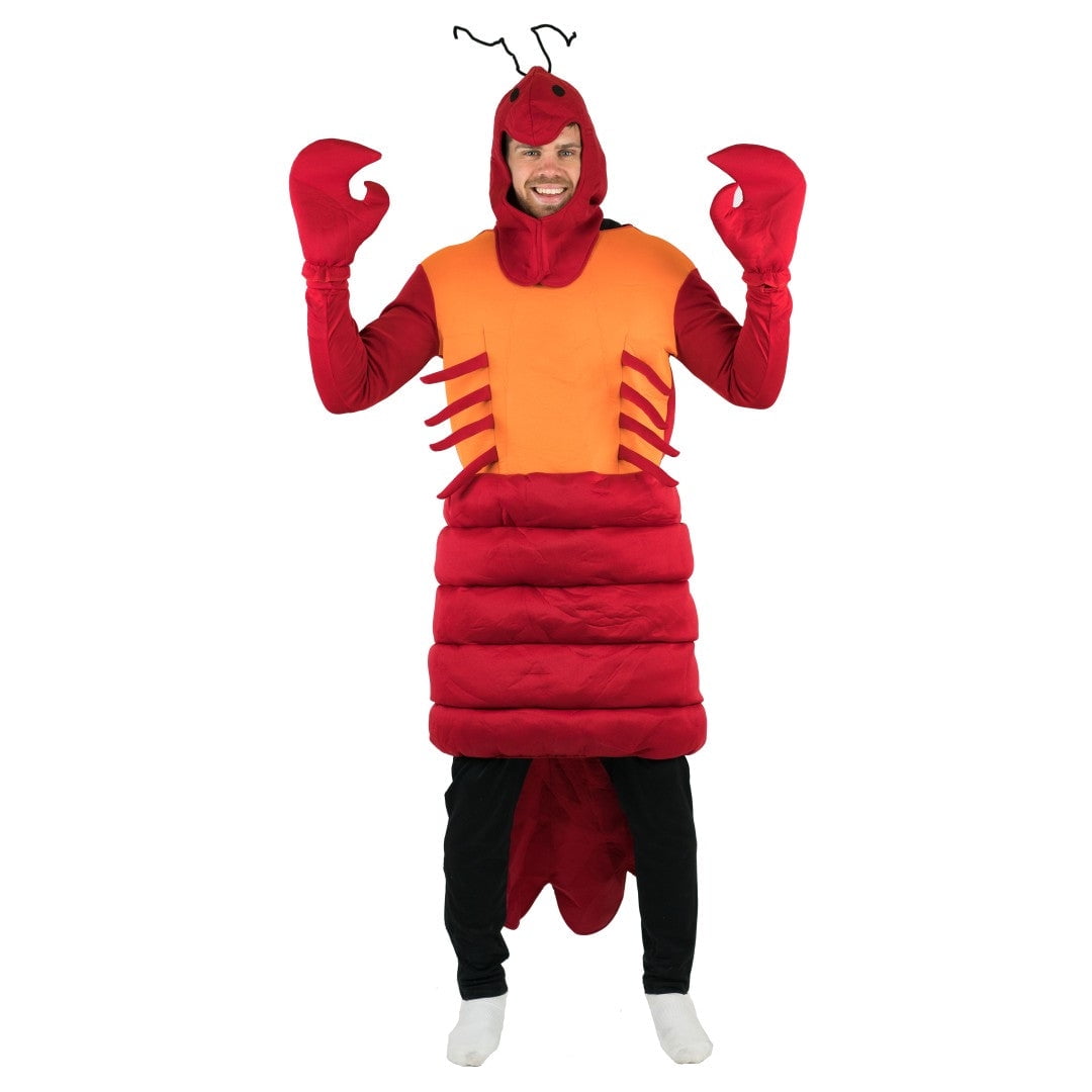 Red Lobster Under the Sea Costume for Adults (One Size) - Walmart.com