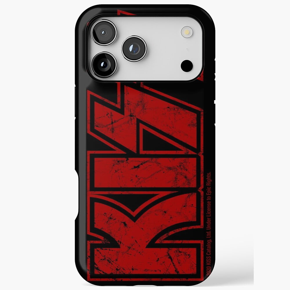 Red Logo Rock Band Retro Typography Inspired Artwork iPhone Case 17 to ...