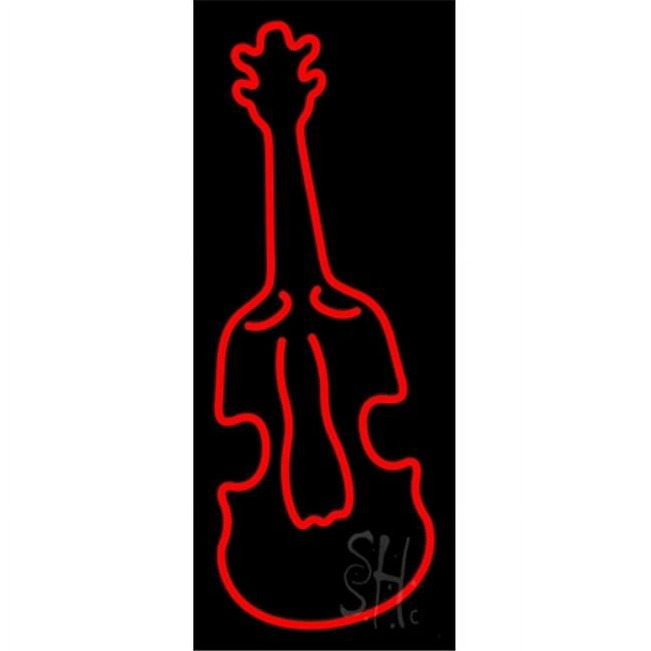 Red Logo Violin Neon Sign, 32 x 3 x 13 in. - Walmart.com