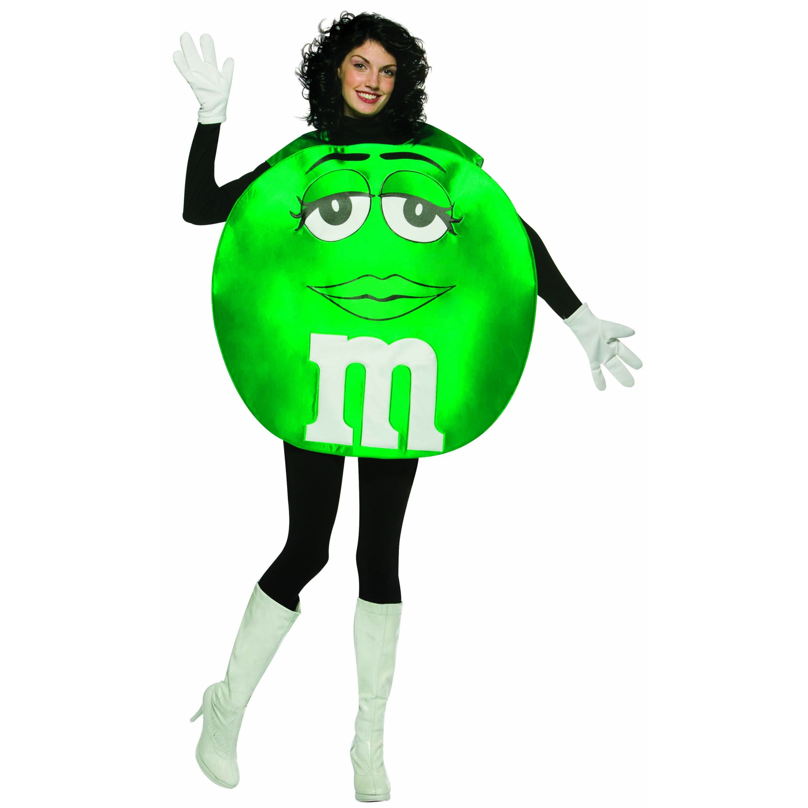 Red M&M Adult Halloween Costume - Walmart.com