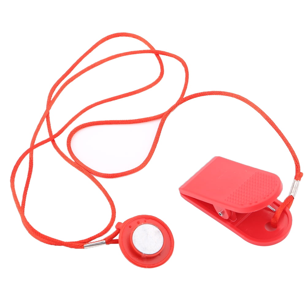 Red Magnetic Safety Lock for Treadmill Fitness Running Machine Security ...