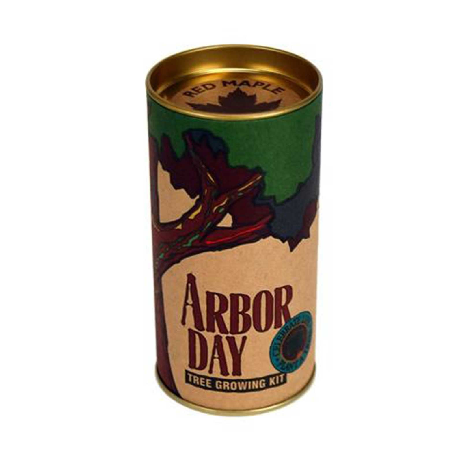 Red Maple Arbor Day Tree Growing Kit - Grow Red Maple Trees from Seed ...